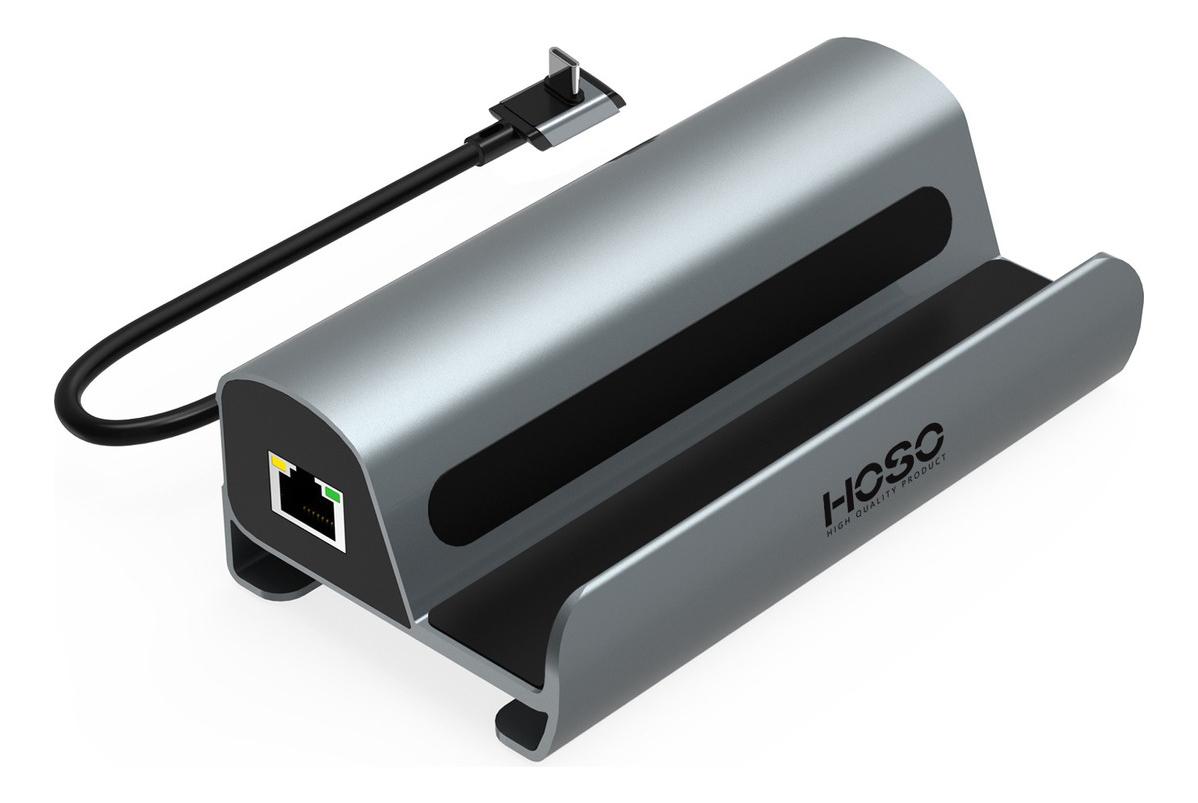 Ripley - DOCK 6 EN 1 HOSO PARA STEAM DECK 4K 60HZ Y USB 3.0