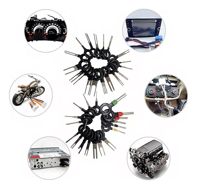 EXTRACTOR DE TERMINALES DE CONECTOR FLEXIBLE Y DURABLE