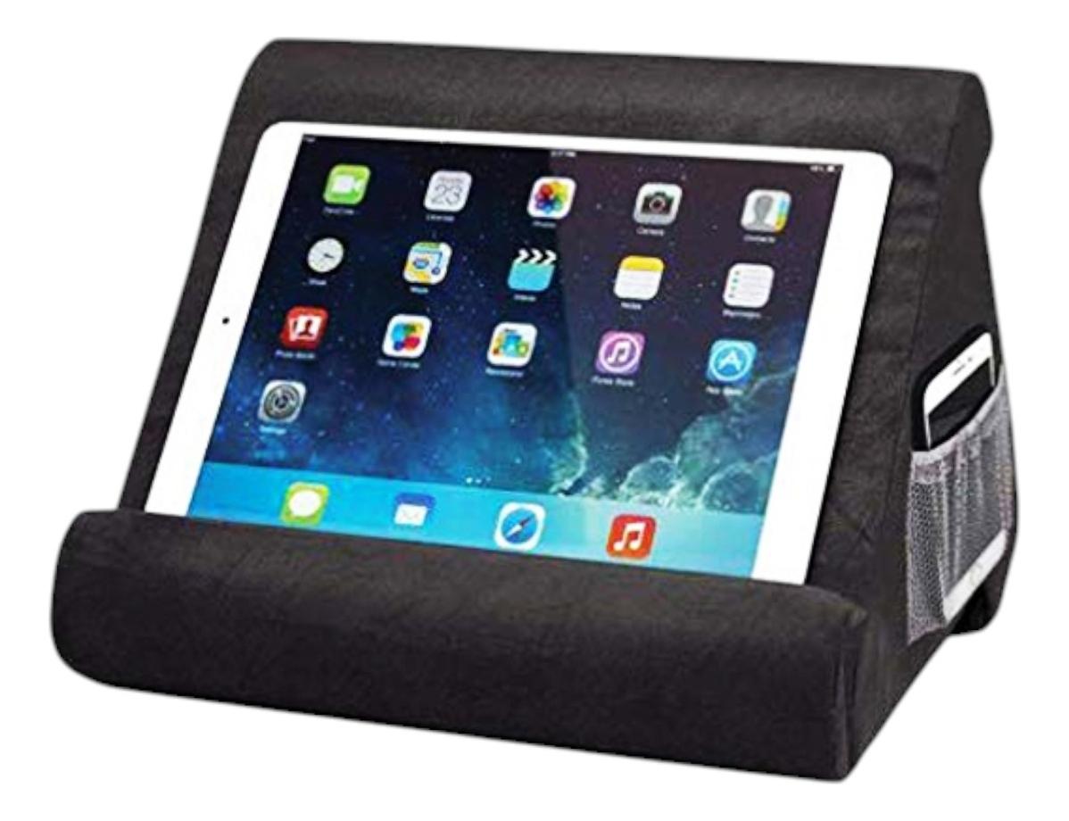 PORTA TABLET CON COJIN Y BOLSA MODERNA EN VARIOS COLORES