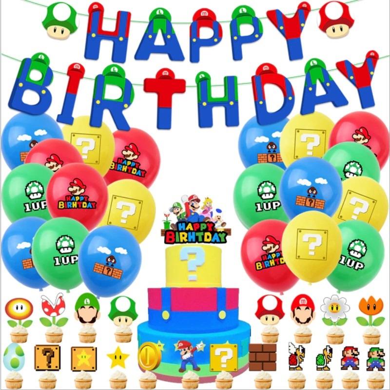 FIESTA MARIO BROSS: PACK DIVERTIDO DE CUMPLEAÑOS SIN VENCIMIENTO