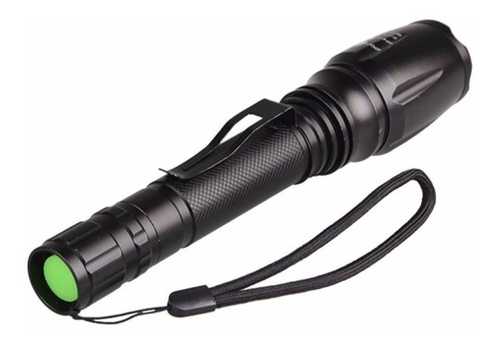 LINTERNA TACTICA LED 18000 LUMENES RESISTENTE AL AGUA Y POLVO
