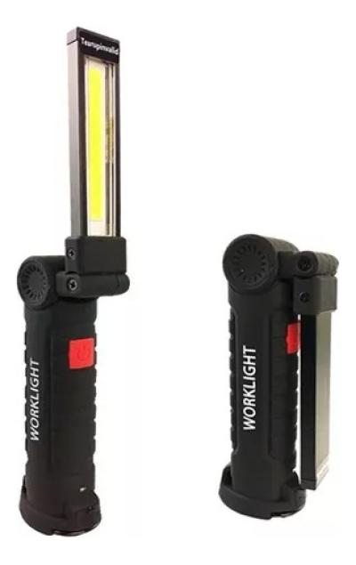 LINTERNA PLEGABLE RECARGABLE LED MULTIMODOS PARA EXTERIOR