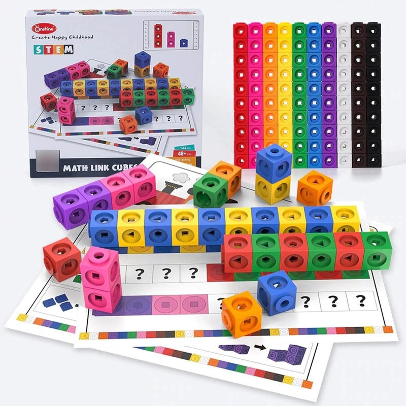 CUBOS UNIFIX MULTILINK PARA APRENDIZAJE Y JUEGO CREATIVO