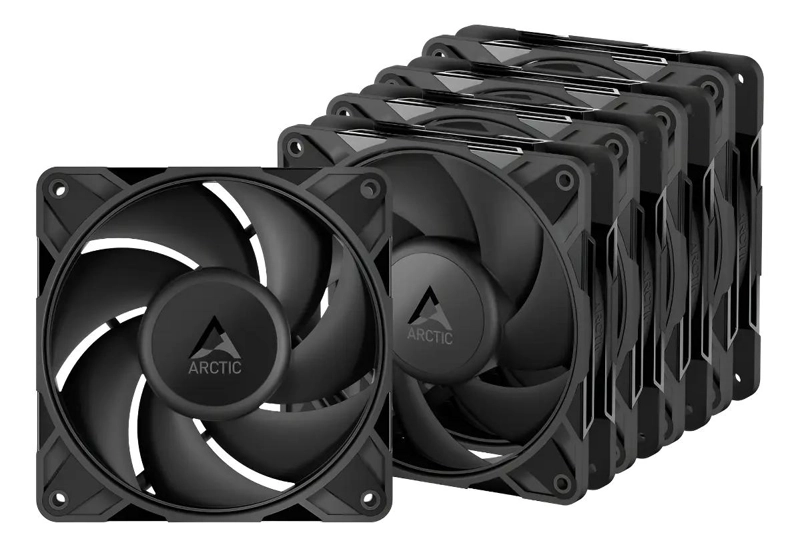 PACK 5 VENTILADORES P12 PRO PWM PST 120MM