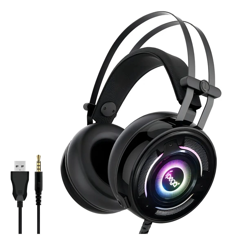 AUDIFONO GAMER RGB PARA PS4, XBOX, SWITCH Y PC