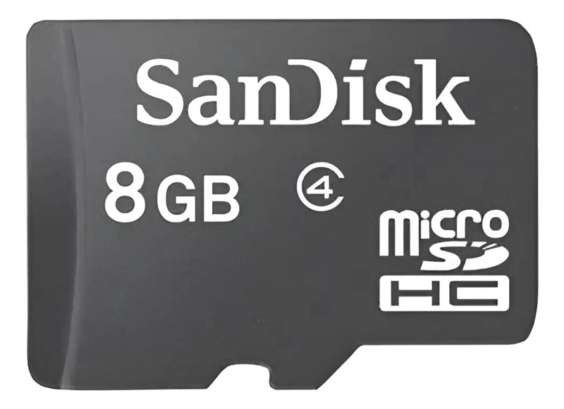 MEMORIA MICRO SD HC 8GB CLASE 4