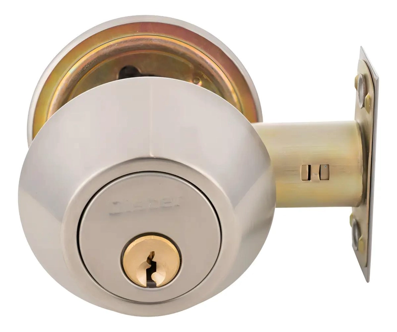 CERROJO TUBULAR PARA PUERTA DE ACERO CON LLAVE