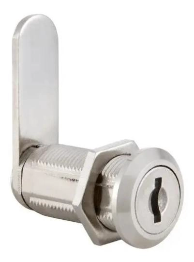 CERRADURA PARA MUEBLES PUERTA 2102-1632 ACABADO NIQUEL