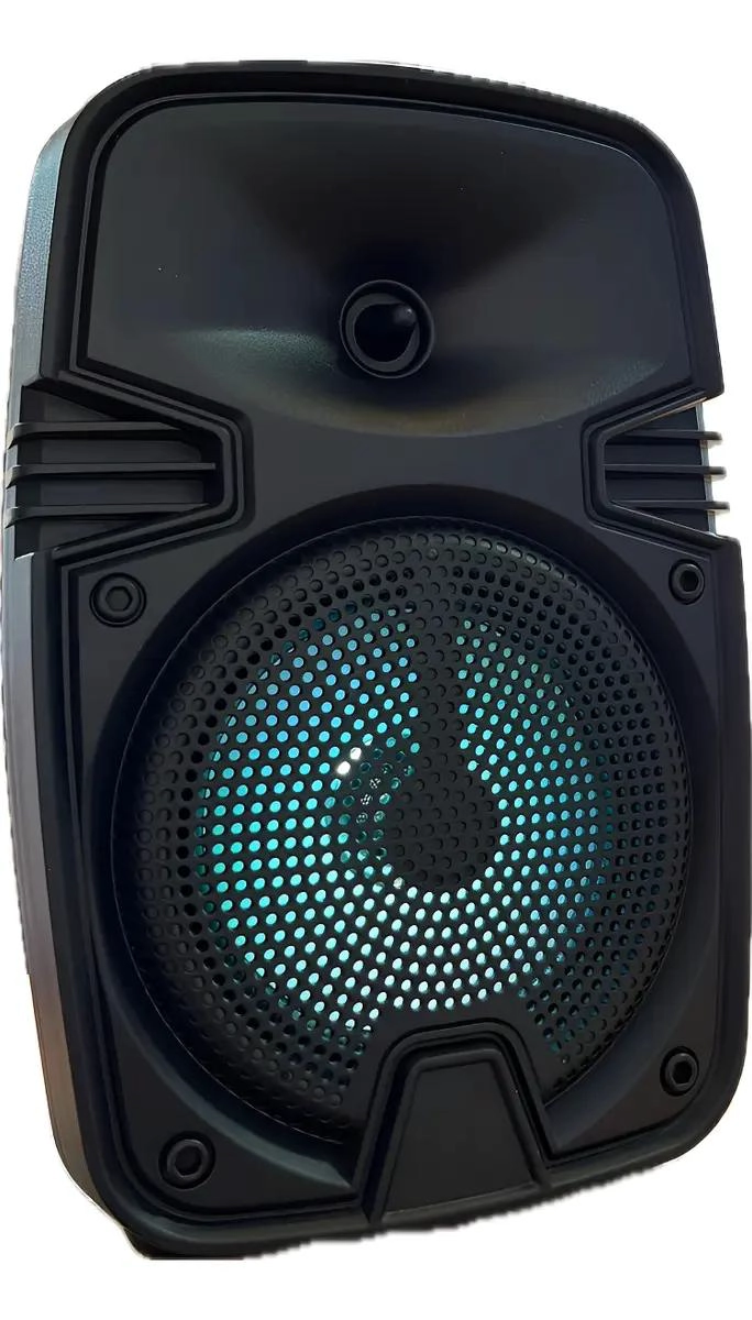 PARLANTE PORTATIL BLUETOOTH CON LUCES Y ENTRADAS SD Y USB