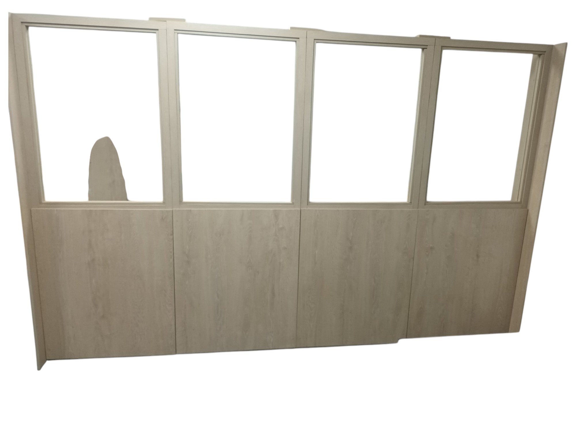 TABIQUE MODULAR 200 X60 INCLUYE VIDRIO Y CONECTORES PARA L Y T ...