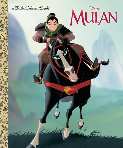 LIBRO INGLE S DISNEY MULAN GOLDEN BOOK HARDCOVER