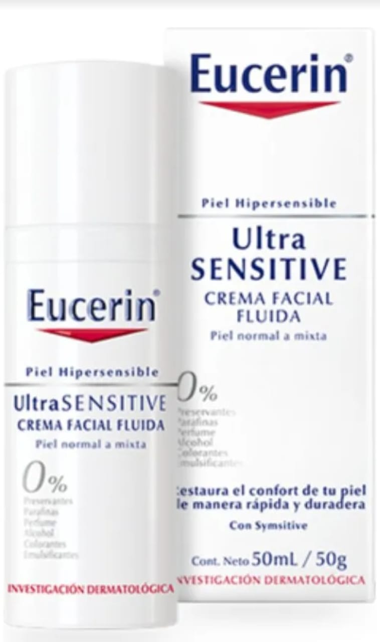 EUCERIN ULTRA SENSITIVE CREMA FACIAL NORMAL A MIXTA