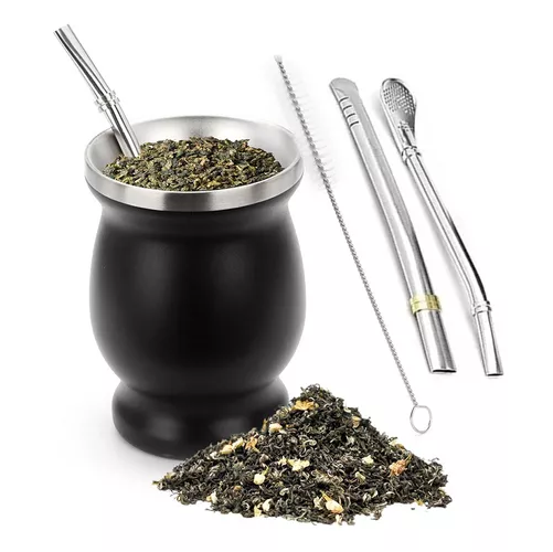 Ripley - KIT MATERO, SET MATERO DE ACERO INOXIDABLE, INCLUYE BOMBILLA