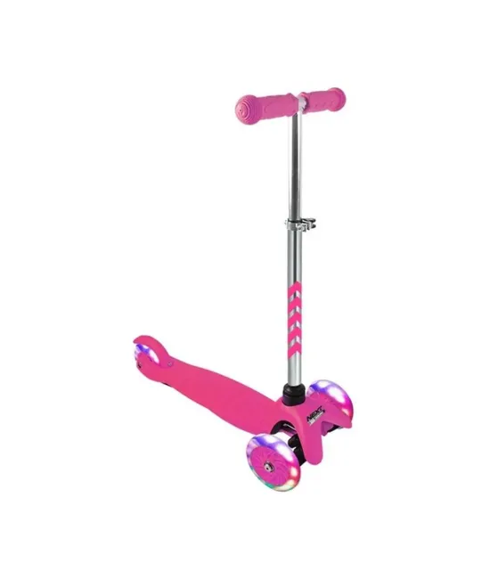PATÍN SCOOTER JUNIOR NIÑOS NEXT AJUSTA RUEDAS LUZ LED + COLO