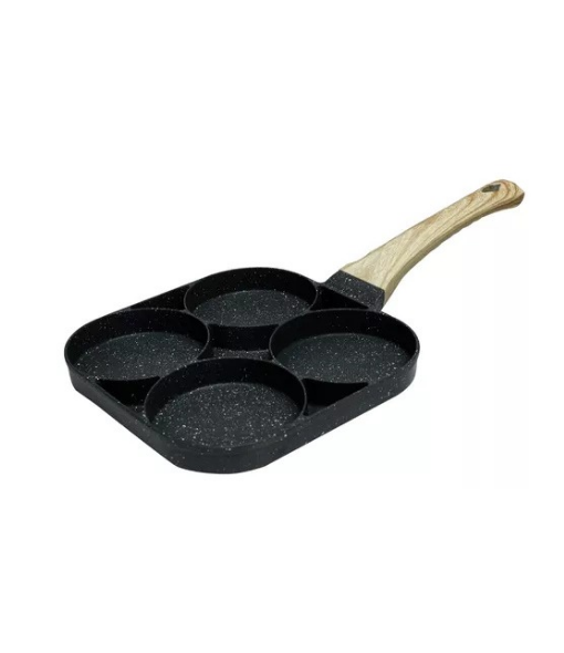 SARTÉN MULTIUSOS CON 4 DIVISIONES PARA HUEVOS, HAMBURGUESAS Y HOT CAKES ...
