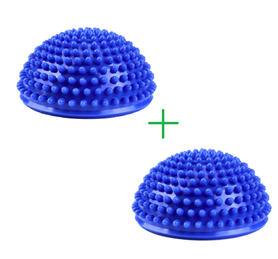 MINI BOSU ERIZO 16CM FITNESS, (INCLUYE 2 MINI BOSU)