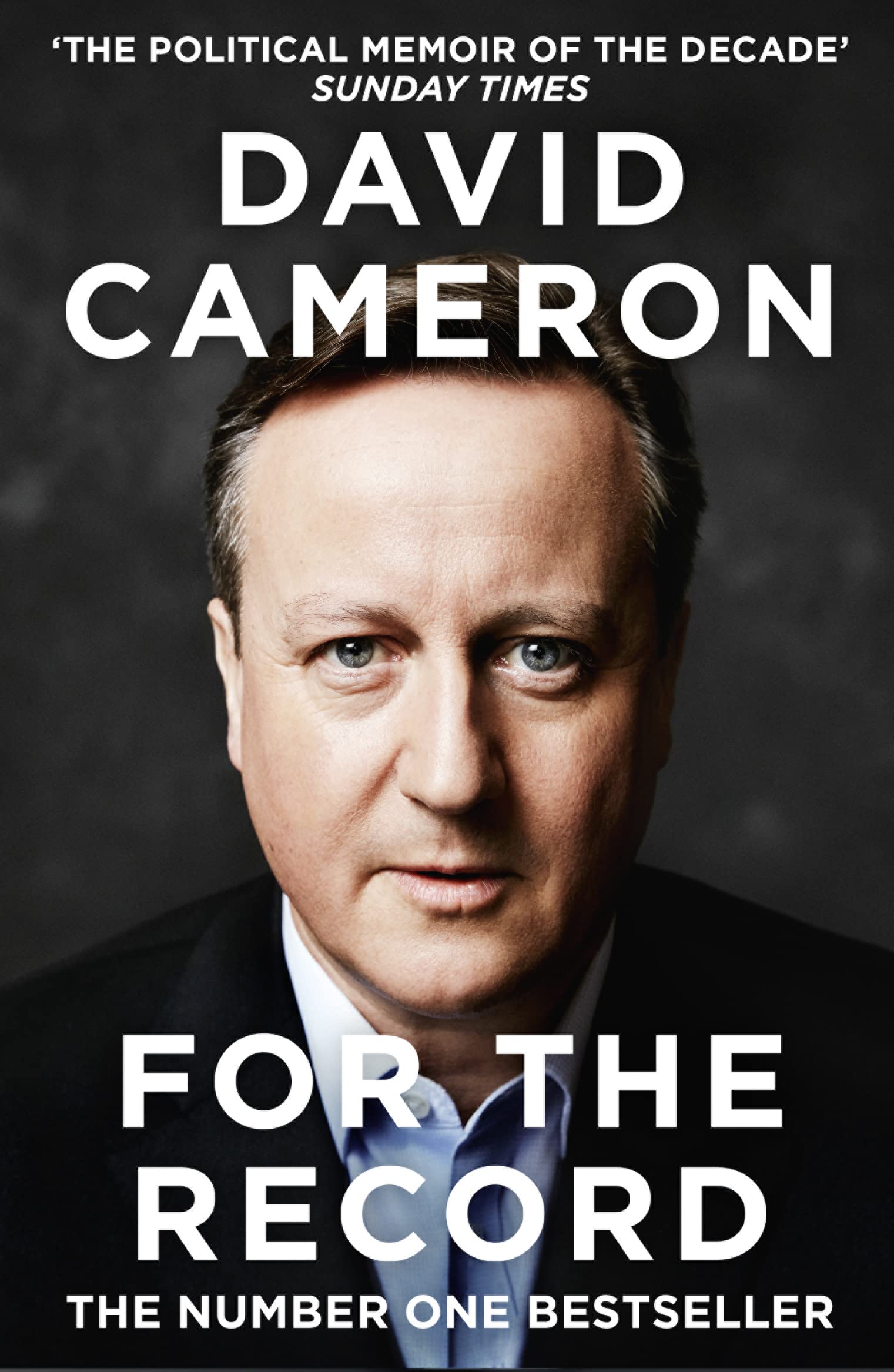 LIBRO FOR THE RECORD DAVID CAMERON