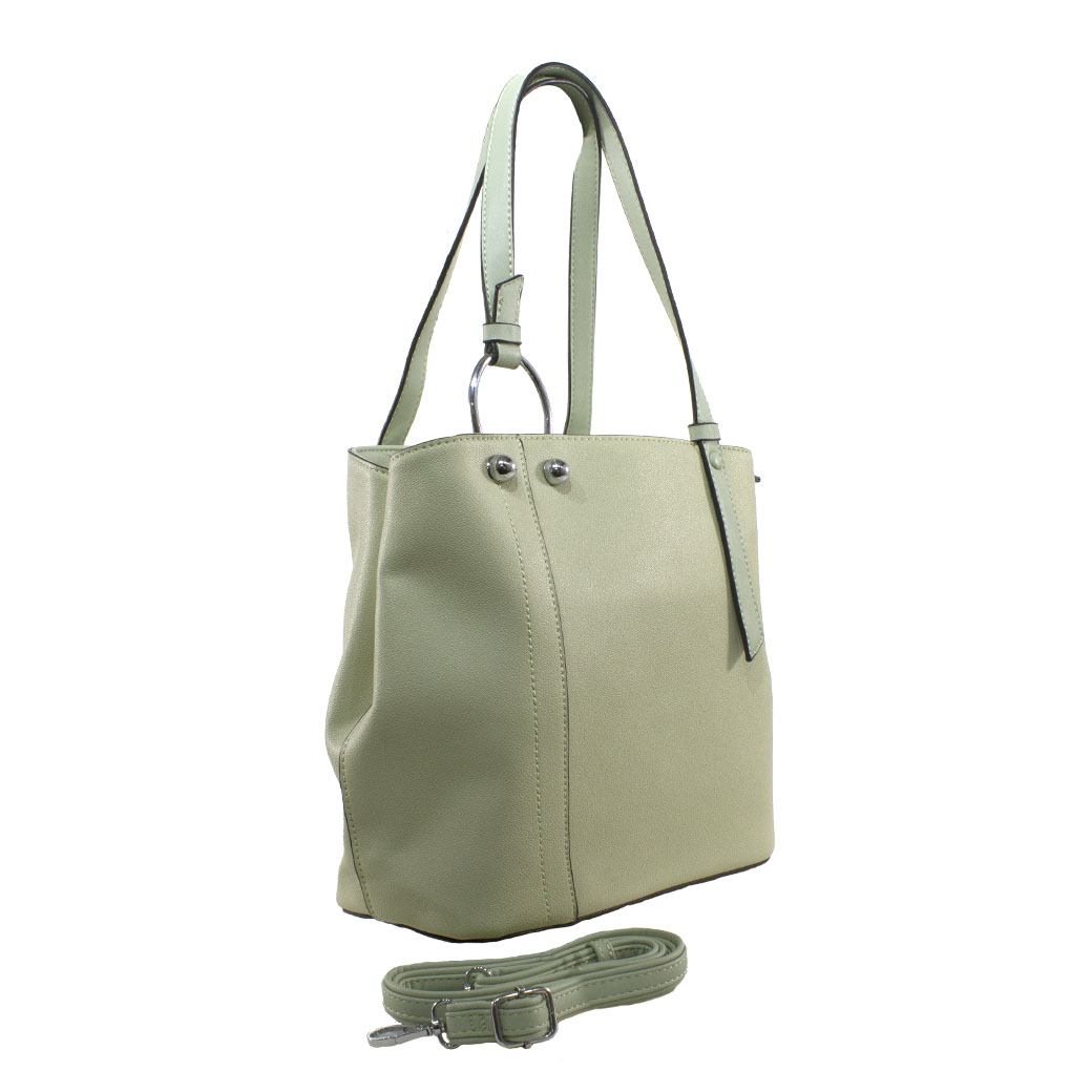 CARTERA C/CORREA Y ARGOLLA VERDE