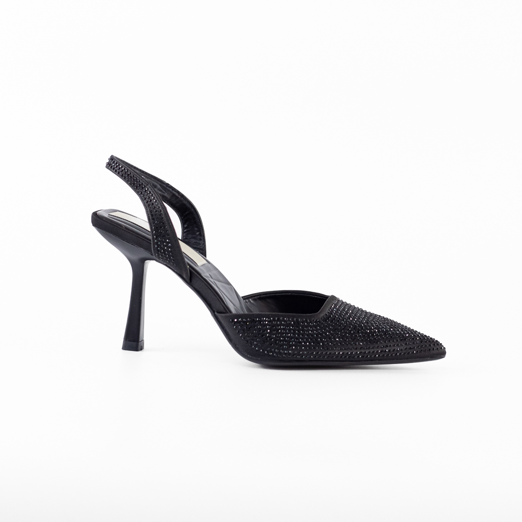 STILLETO FIESTA FULL STRASS 042 MUJER EN COLOR NEGRO MAILEA