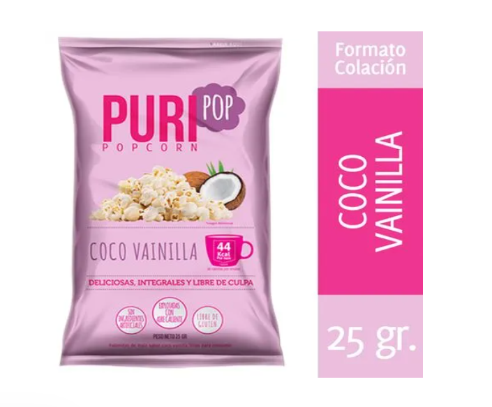 Ripley - CABRITAS PURIPOP POPCORN FORMATO INDIVIDUAL COCOVAINILLA 20 ...