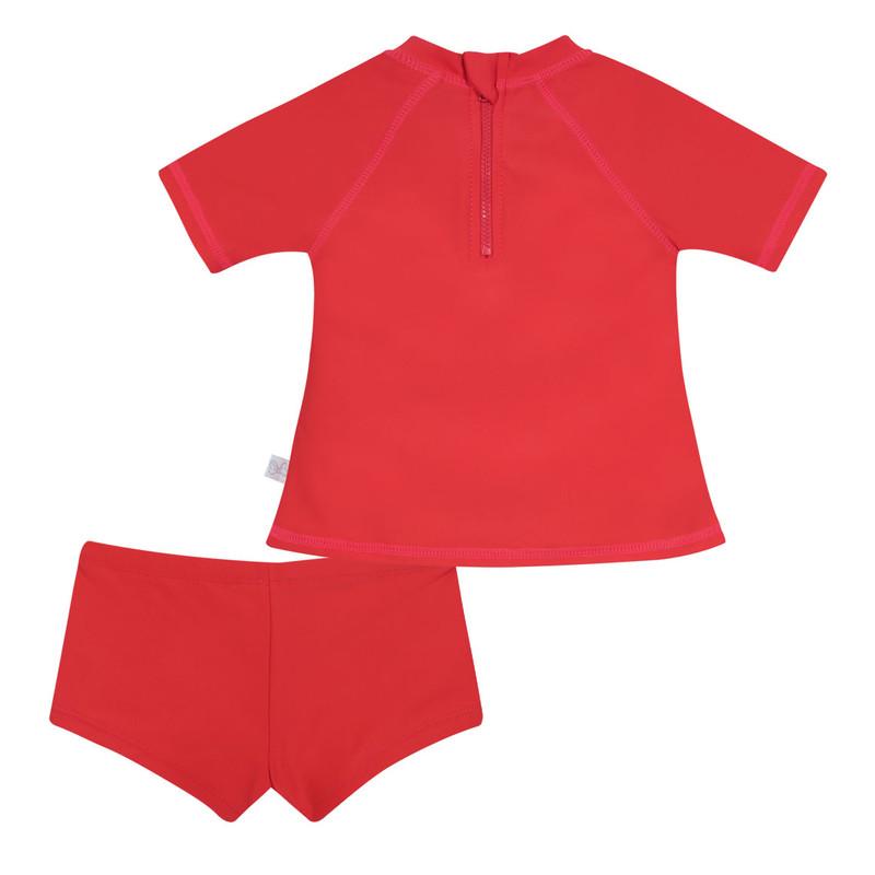 Ripley Traje De BaÑo Bebe NiÑa Disney Rojo Set Uv Uv50 Minnie Mcorta 7988