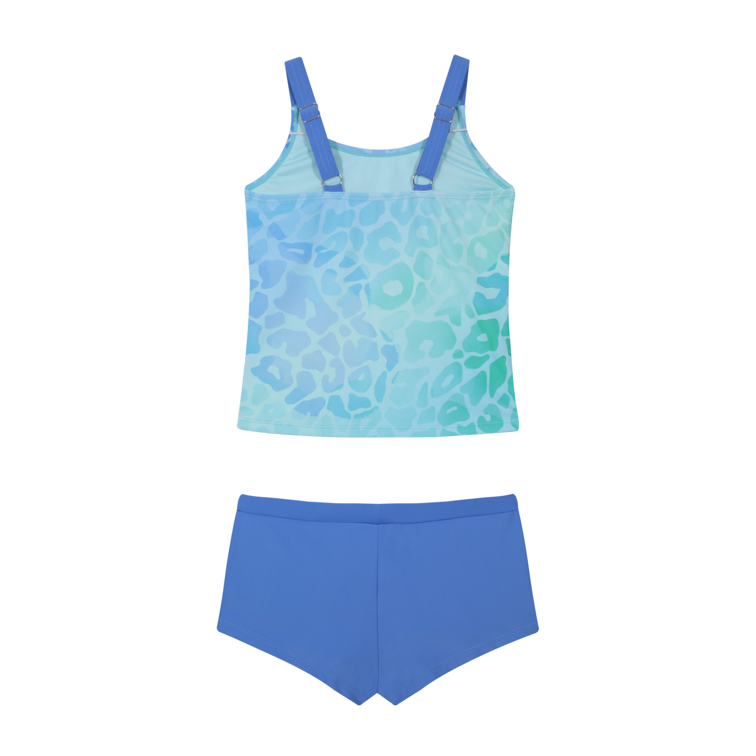 TRAJE DE BAÑO NIÑA TEENS TANKINI UV50 H2O WEAR AZUL