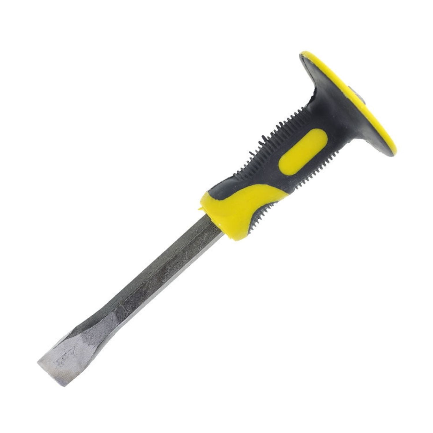 Ripley - CINCEL PUNTA PLANA 30CM CON MANGO PARA CONCRETO CONTRUCCION
