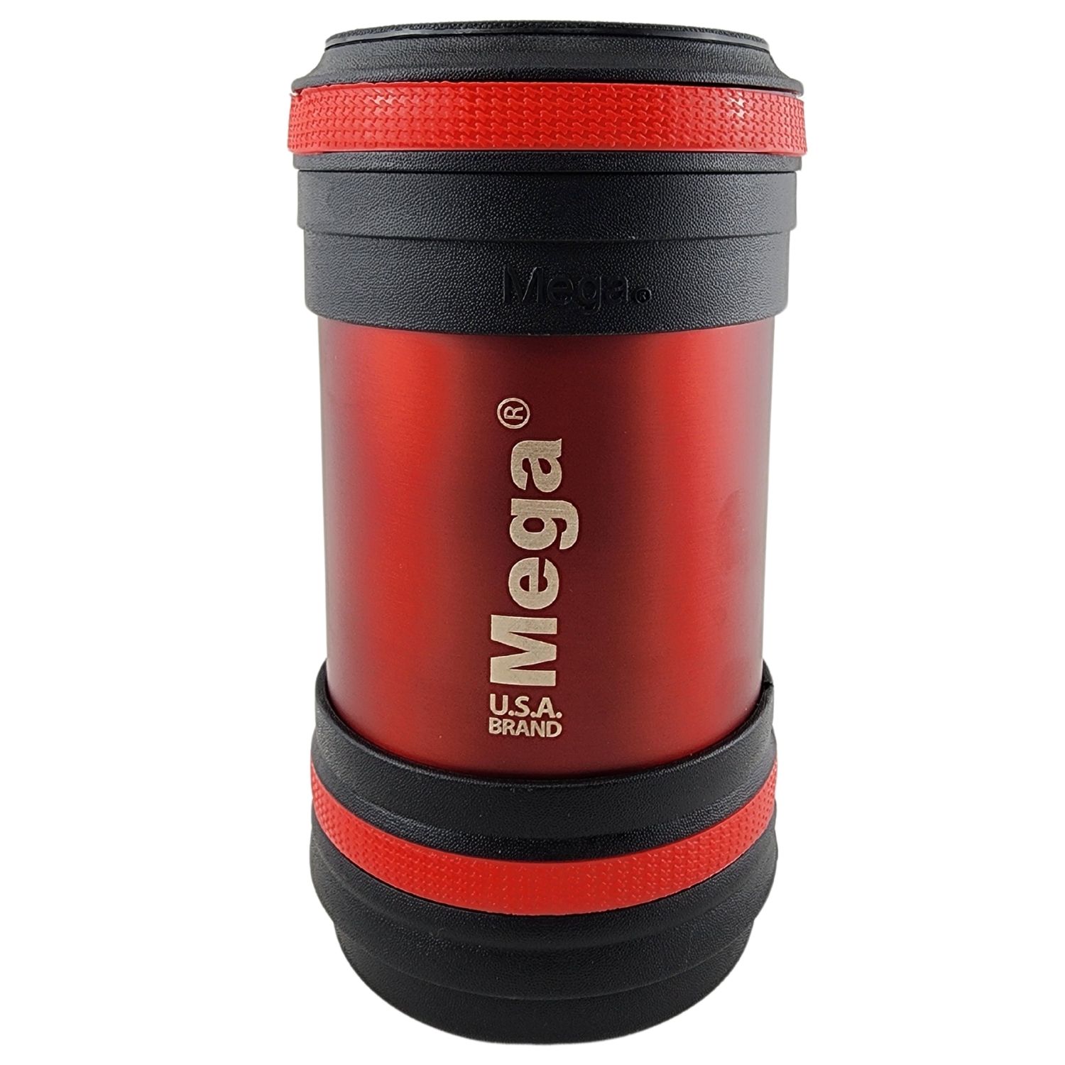 TERMO MEGA MAXX 400ML COMIDAS METALICO ACERO INOXIDABLE EN COLOR ROJO