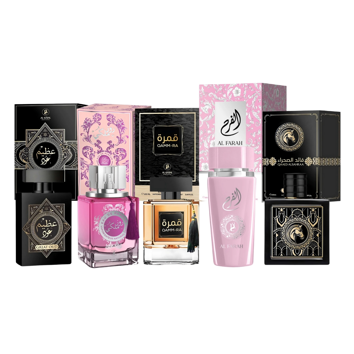 AL GAZAL PACK 5X4 EDP 100ML SURTIDO