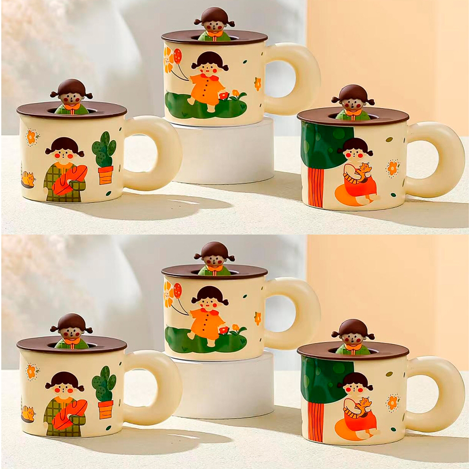 Ripley - TAZA CERÁMICA COLITAS BREAD 320ML TOPSOC