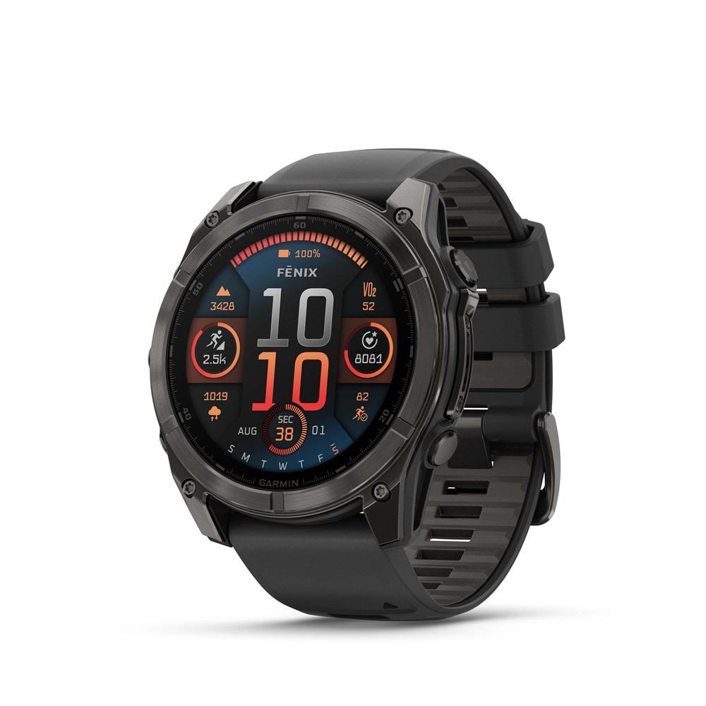 FENIX 8 – 51MM, SAPPHIRE, GRAPHITE GREY WITH BLACK/GREY