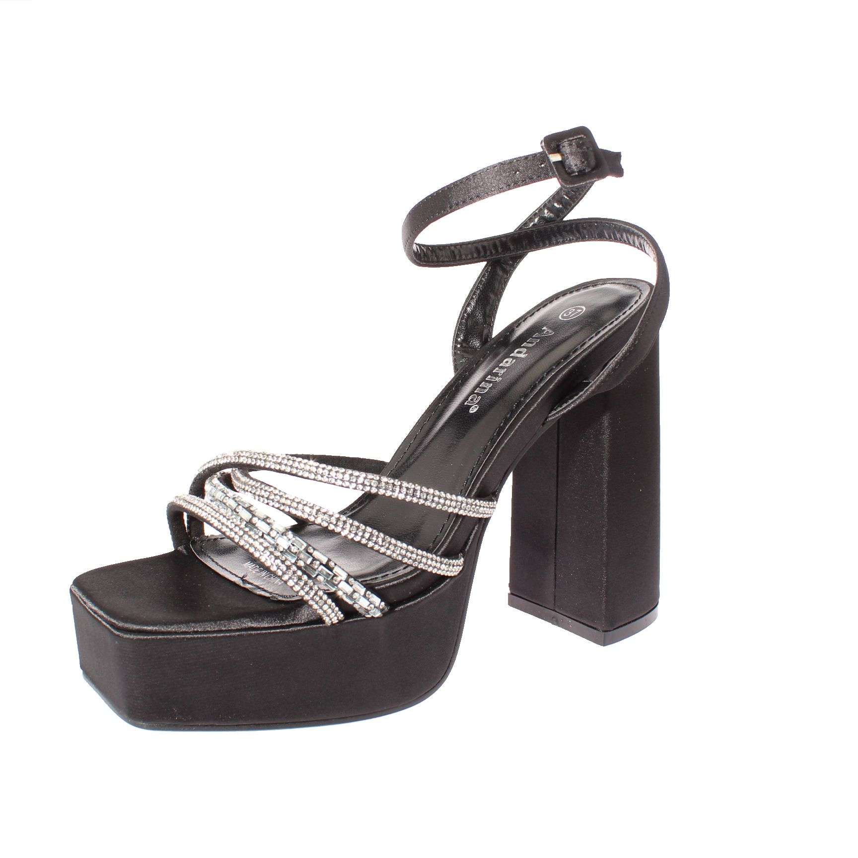SANDALIA PLATAFORMA NEGRO ANDARINA ART. 57294Q9BLACK