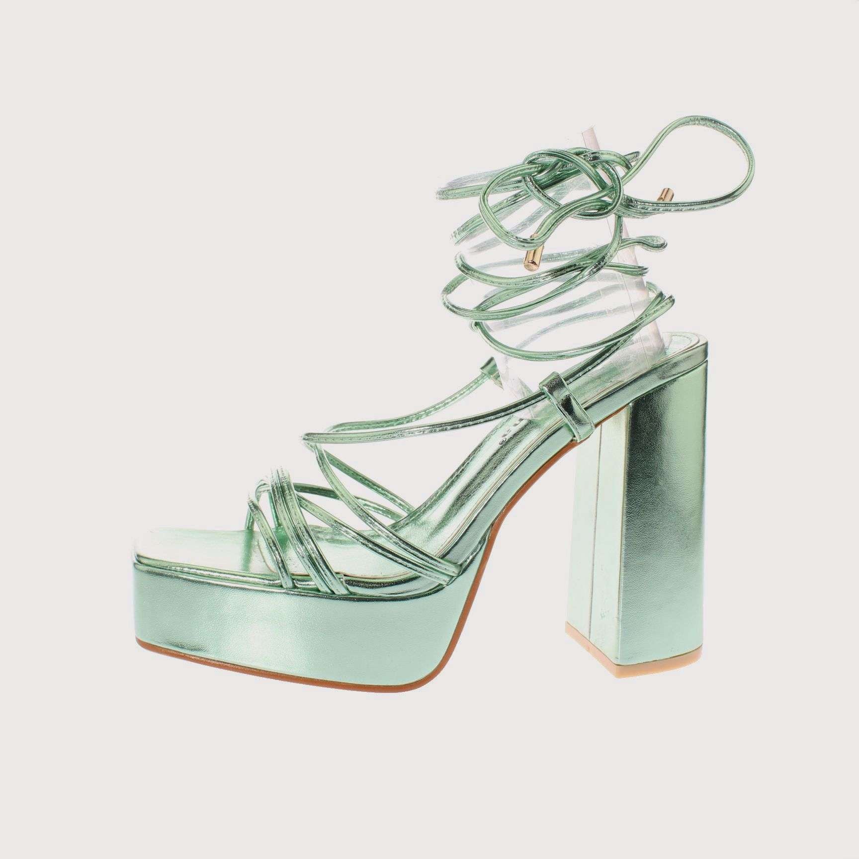 SANDALIAS MUJER VIA FRANCA FIESTA VERDE ANDARINA ART. 5729453GREEN