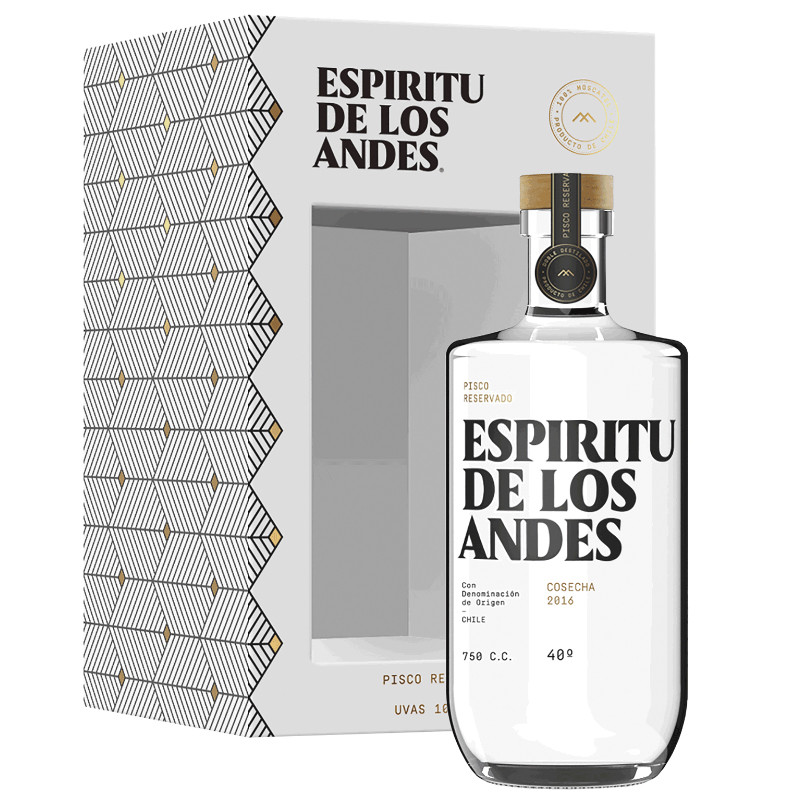 Ripley - PISCO ESPIRITU DE LOS ANDES BOTELLA VIDRIO RESERVADO