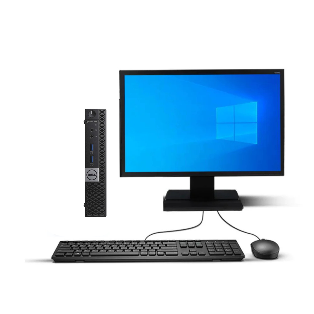 Ripley - KIT MONITOR + MINI PC DELL 7040 MICRO I5 8GB 256GB SSD ...