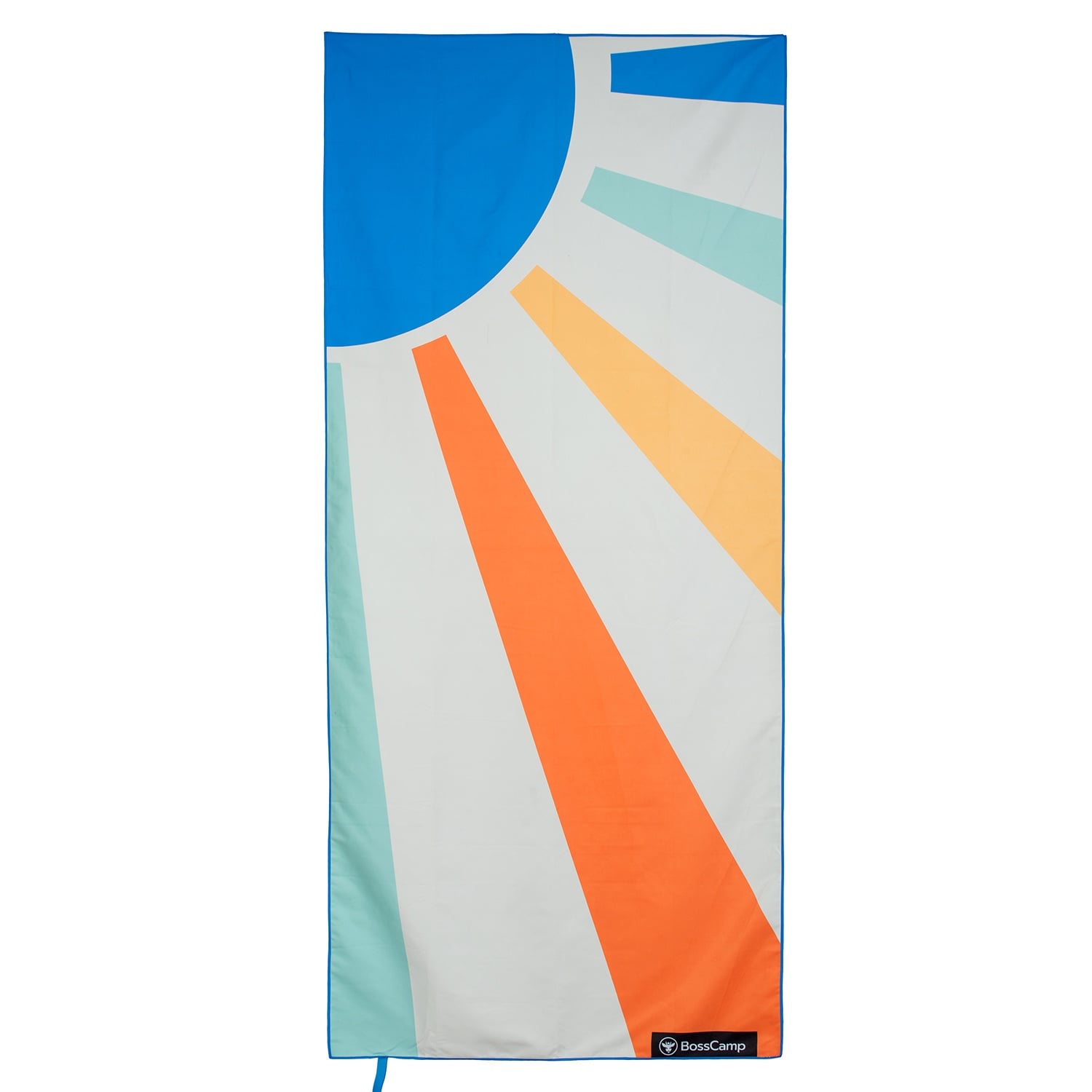 TOALLA PLAYA MICROFIBRA GRANDE XL SOL BOSSCAMP (90 X 200)