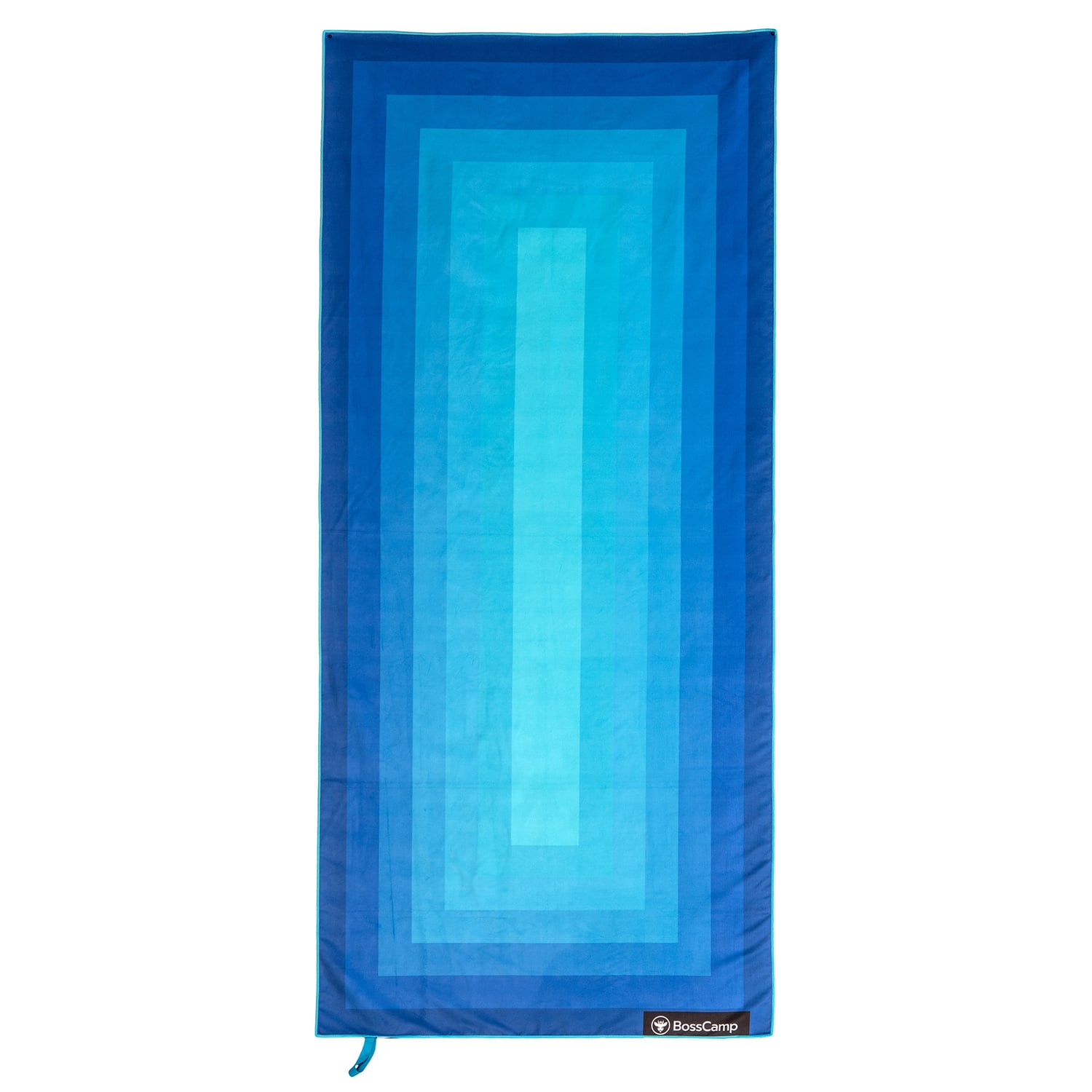 TOALLA PLAYA MICROFIBRA GRANDE XL OCEANO BOSSCAMP (90 X 200)