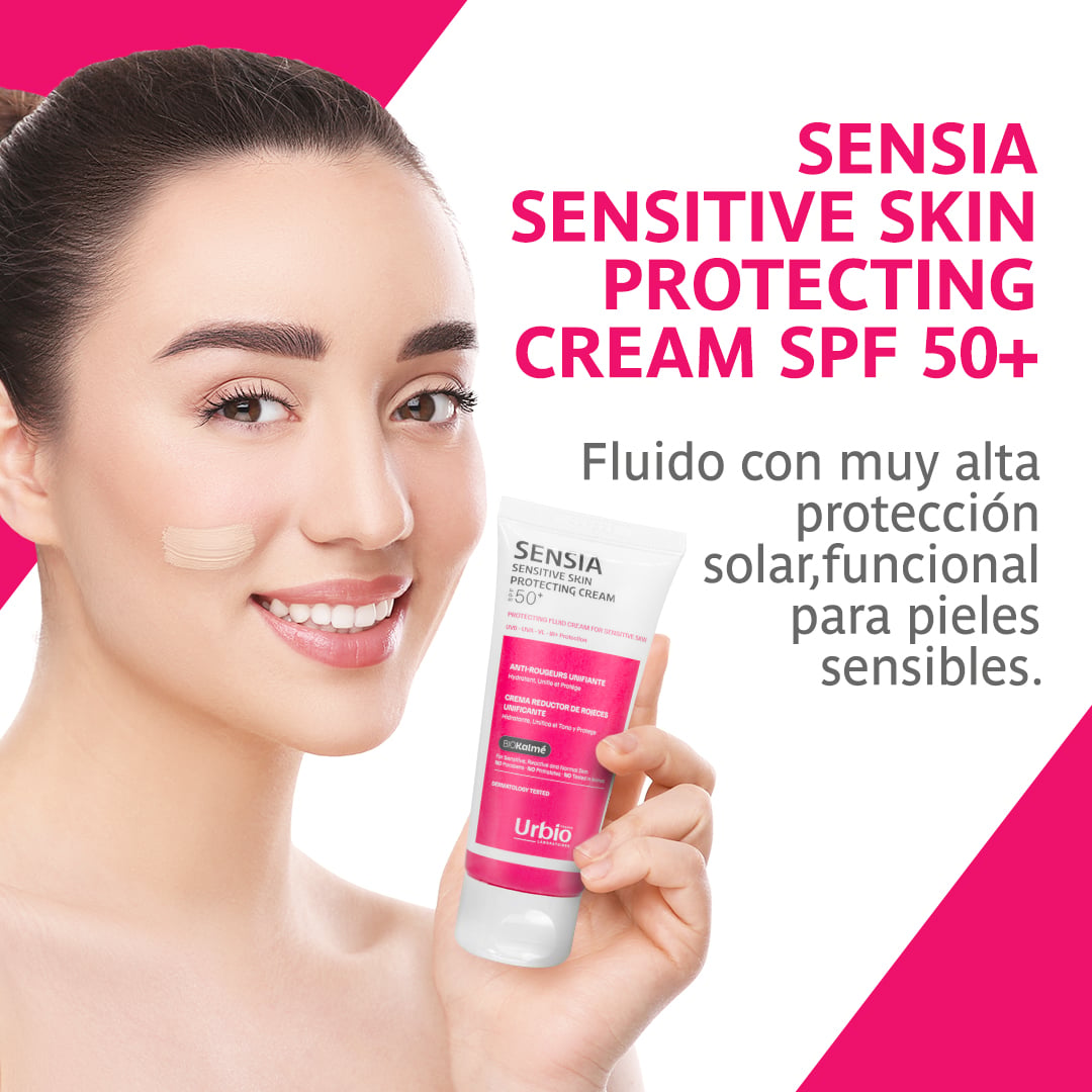 CREMA ROSTRO Y CUELLO URBIO SPF 50+ 40 ML SENSIA SENSITIVE SKIN ...