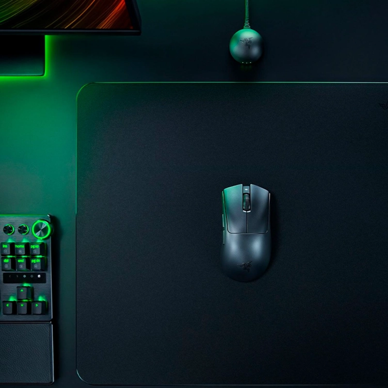 MOUSE GAMER RAZER INALAMBRICO DEATHADDER V4 PRO NEGRO