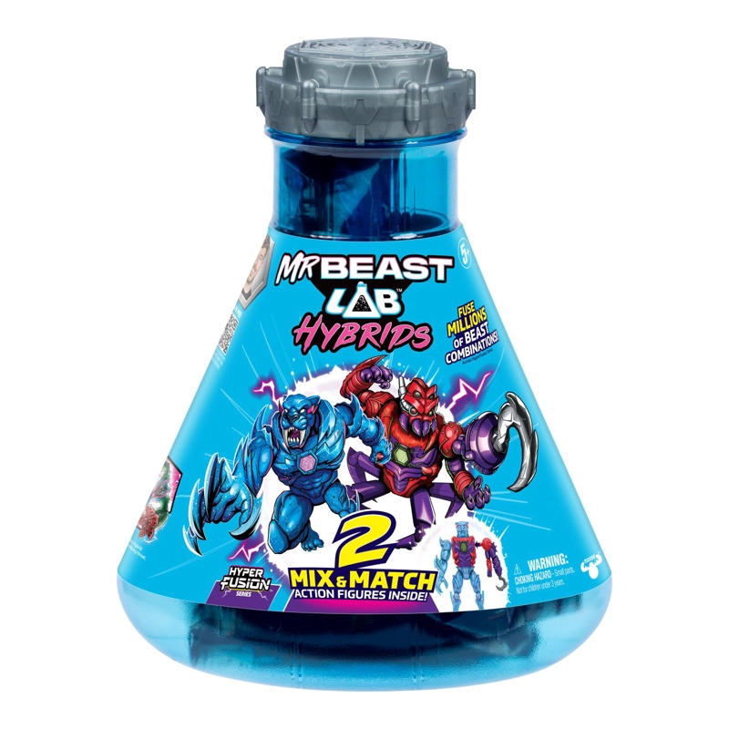 MR BEAST LAB HYBRIDS FIGURA DE ACCION X 2