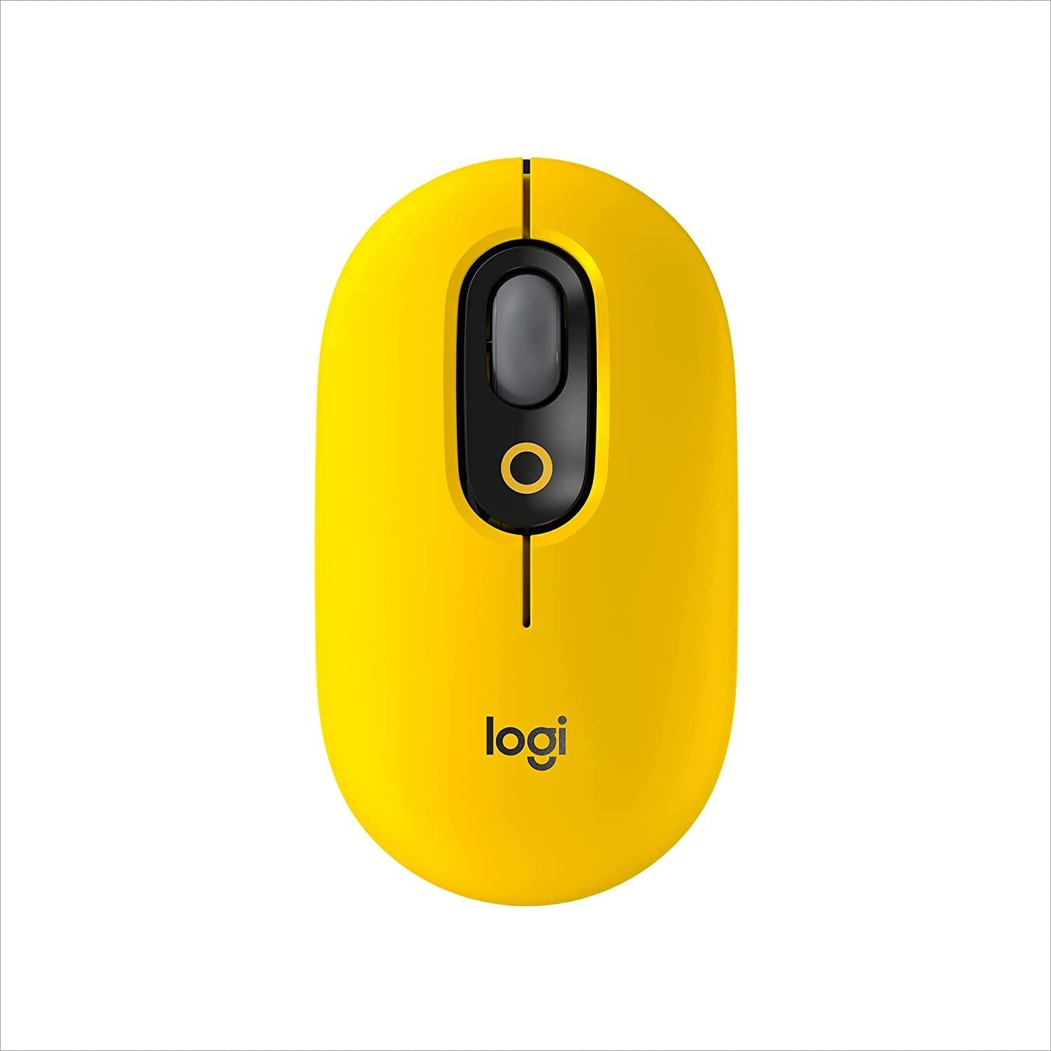 RATÓN LOGITECH POP AMARILLO 910-006549