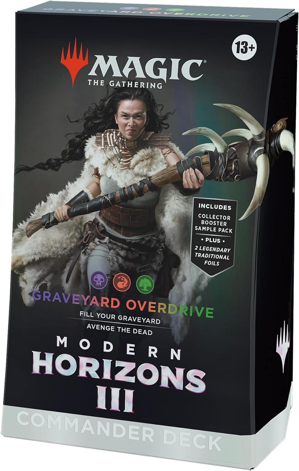 JUEGO CARTAS HASBRO MTG: COMMANDER MH 3 GRAVEYARD OVERDRIVE INGLES