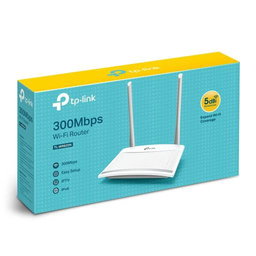 ROUTER TP-LINK TL-WR820N - 300 MBPS, MULTIMODO WIFI, ANTENAS: 2 FIJAS ...