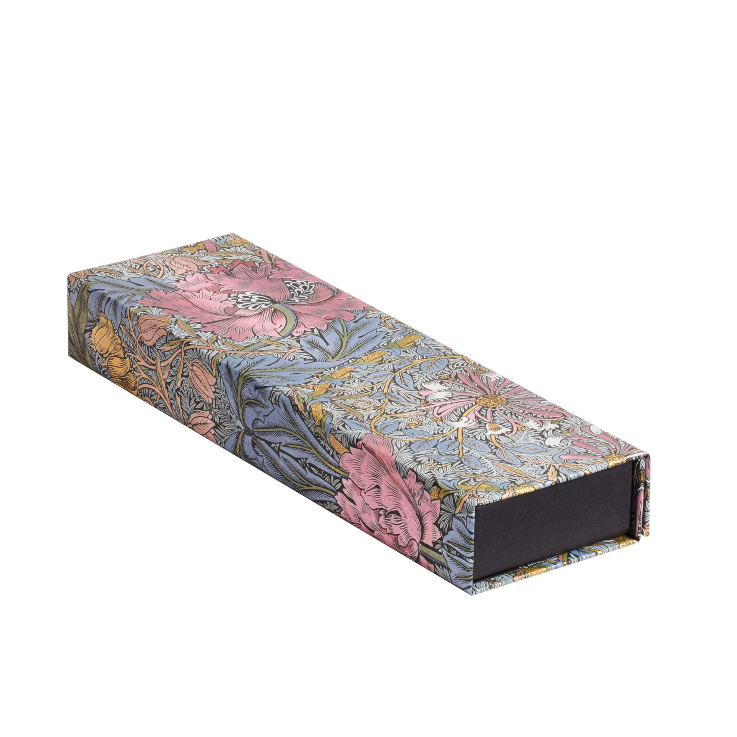 CAJA ESTUCHE PARA LAPICES WILLIAM MORRIS MADRESELVA ROSA MORRIS, WILLIAM