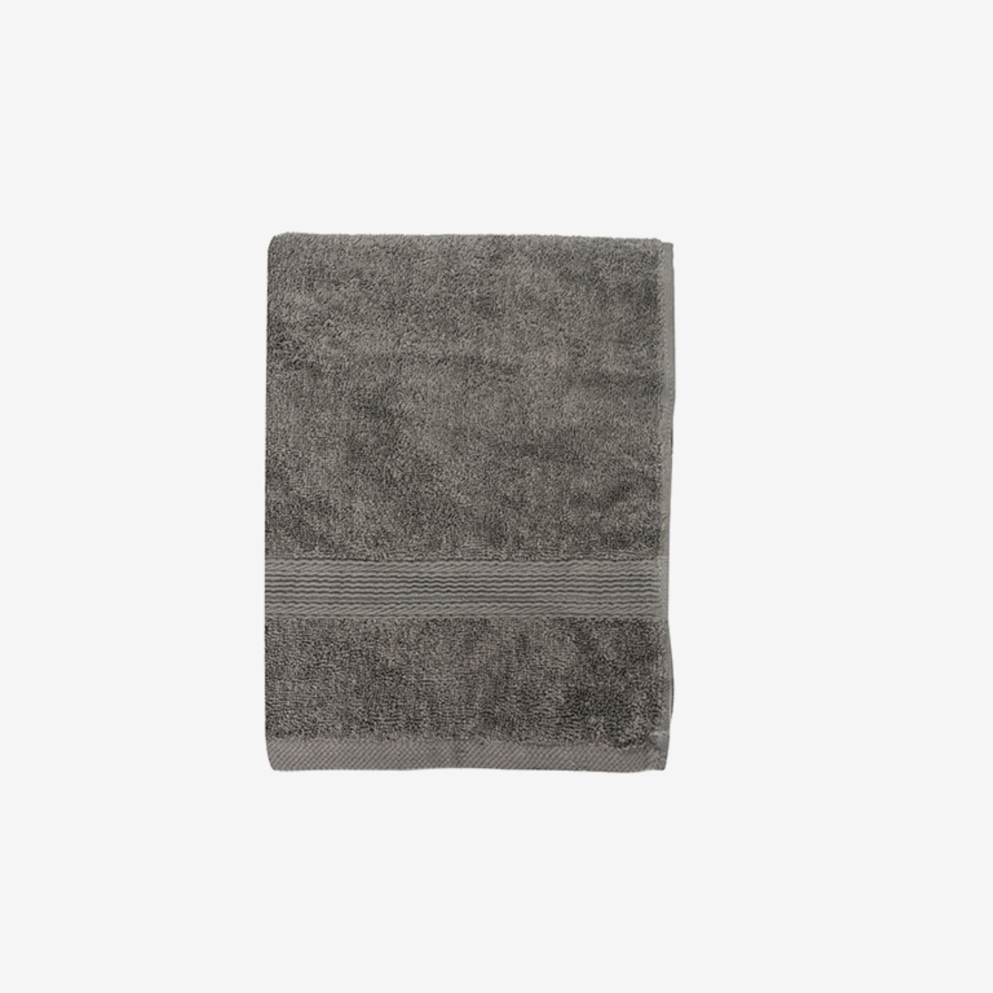 TOALLA DE BAÑO GRANDE - ALGODON 550GRS 90X150CM ULTRA ABSORBENTE GRIS