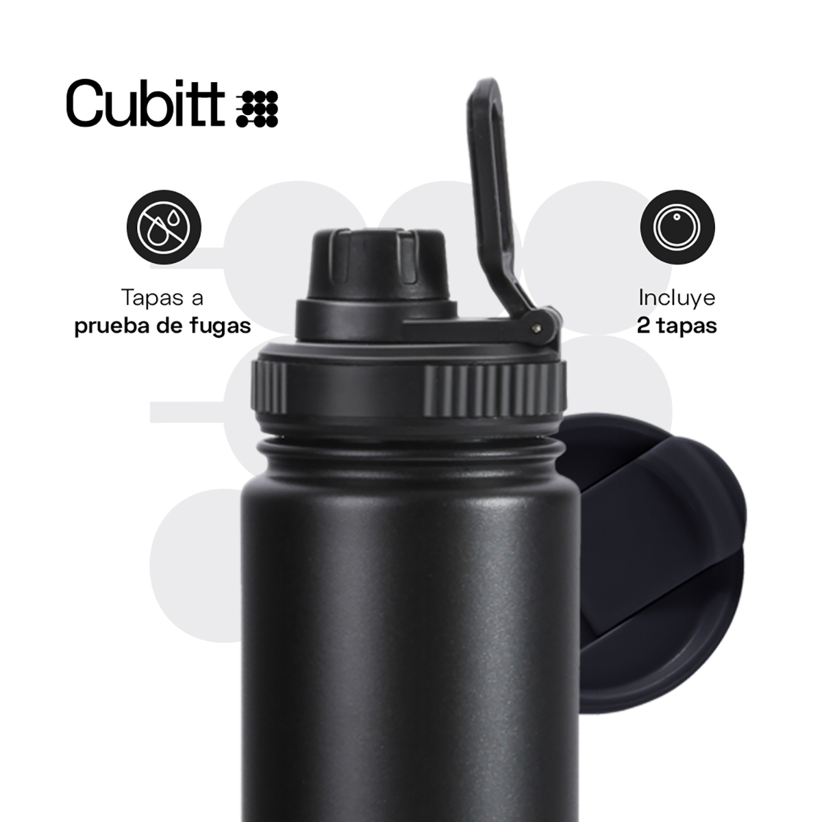 TERMO CUBITT CTHB24-1 UNISEX NEGRO