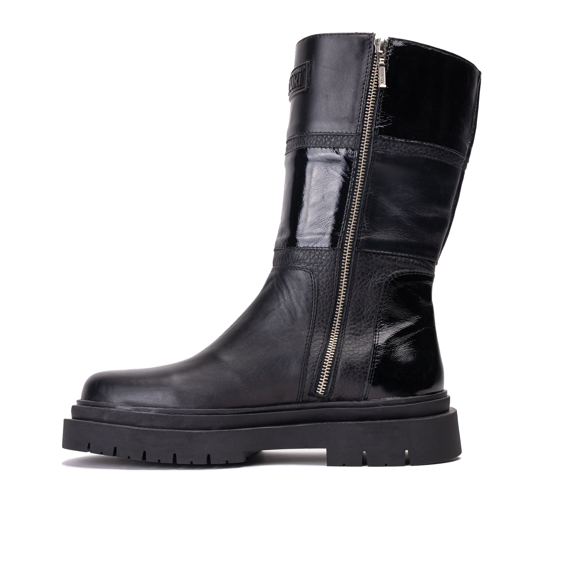 Ripley - BOTA CUERO REAH NEGRO LANDAZURI