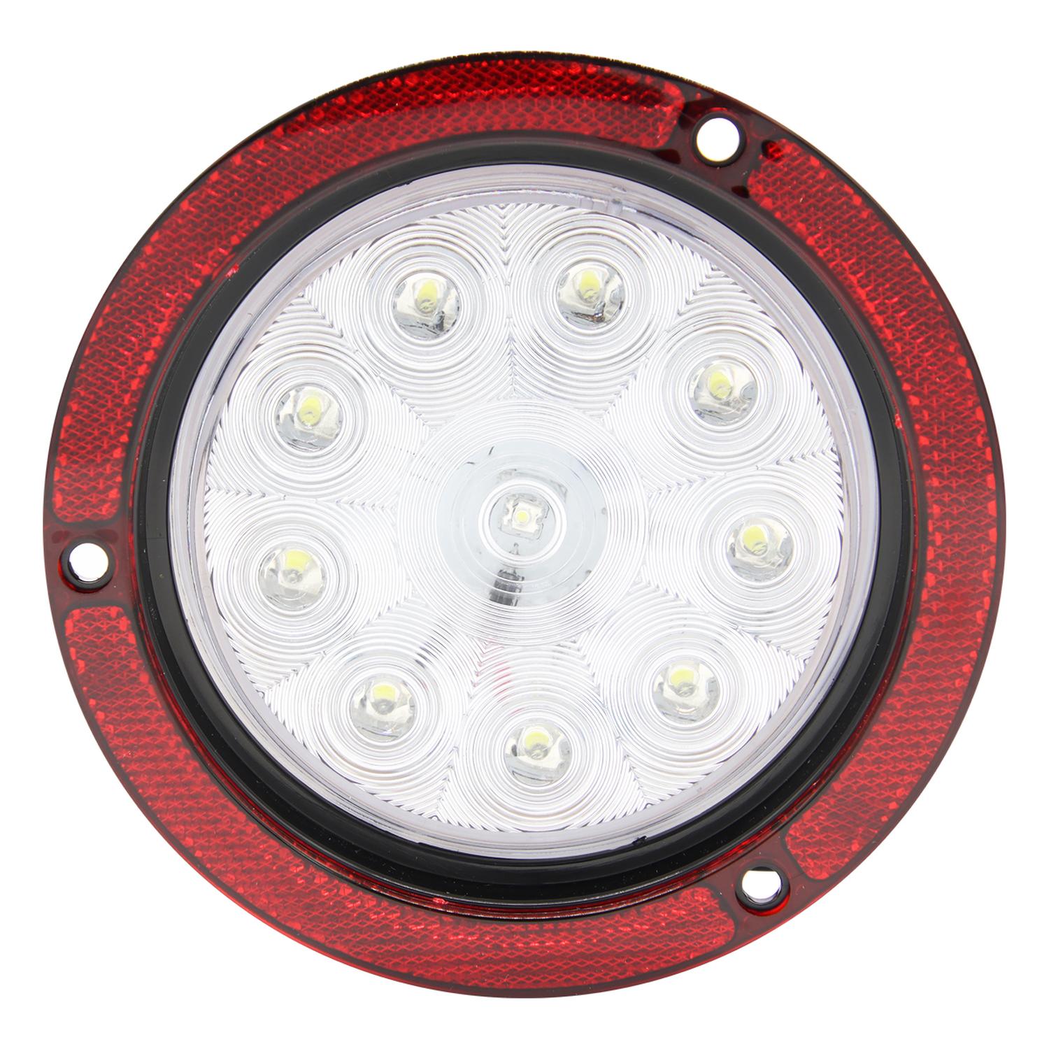 Ripley - FAROL 10LED 4 PULGADAS CON BISEL REFLECTANTE CRISTAL 12V/24V