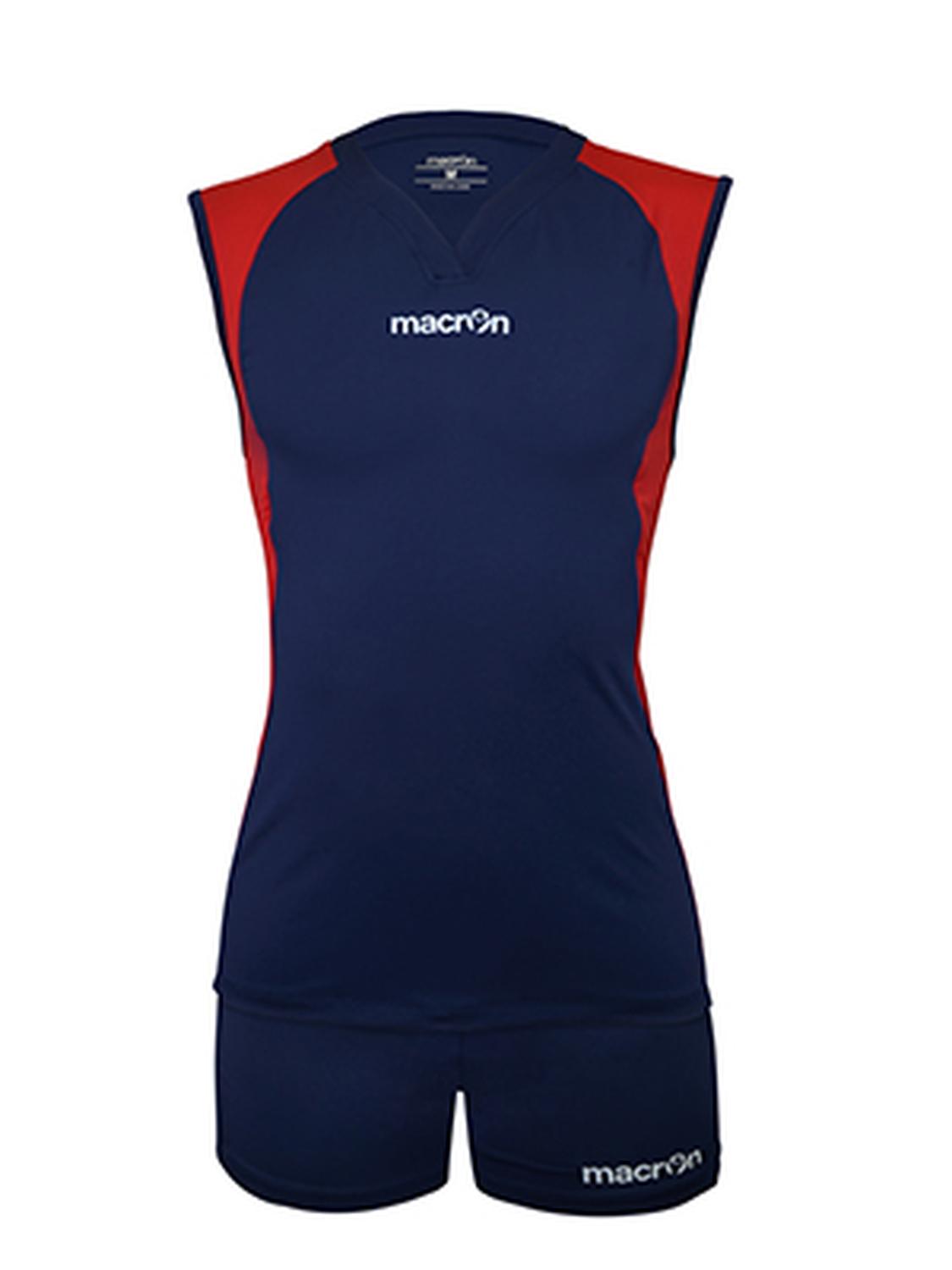 Ripley - UNIFORME DE VÓLEIBOL MACRON FLORENCIA AZUL MARINO - ROJO