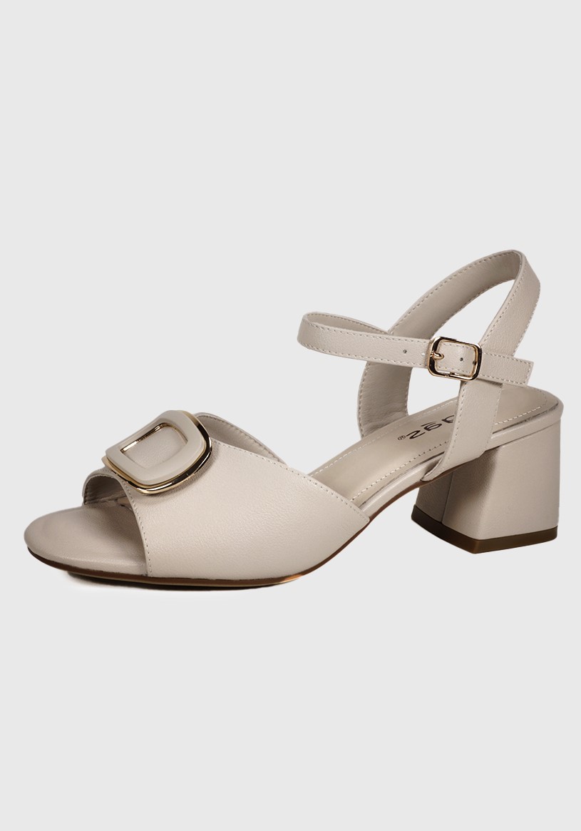 Ripley - SANDALIA CUERO VANIRIA BEIGE